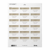 Elegant Stylish Gold Diamonds Label | Zazzle