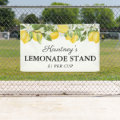 Elegant Summer Lemonade Stand Banner | Zazzle