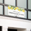 Elegant Summer Lemonade Stand Banner | Zazzle