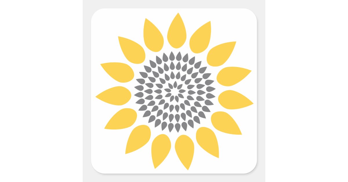 Elegant Sunflower Envelope Seal | Zazzle