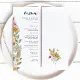 Elegant Sunflower Menu | Zazzle