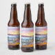 Elegant Sunset Beach Tropical Summer Elegant Beer Bottle Label | Zazzle