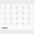 Elegant Swan Princess with Balloon & Butterflies Classic Round Sticker ...