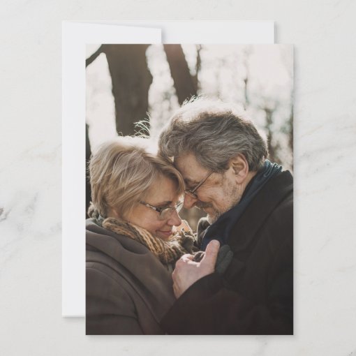 Elegant Swirly Script 50th Wedding Anniversary Invitation | Zazzle