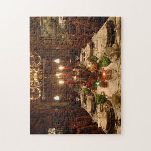Elegant Table Setting Photo Puzzle | Zazzle