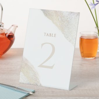 elegant table sign | Zazzle