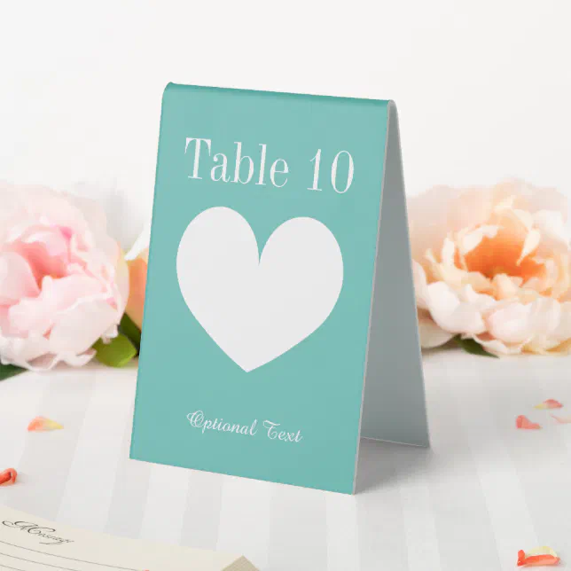 Elegant table tent signs for wedding party seating | Zazzle