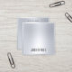 Elegant Template Modern Professional Silver Look Square Business Card ...
