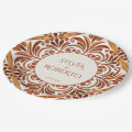 Elegant Terracotta Mexican Talavera wedding Paper Plates | Zazzle