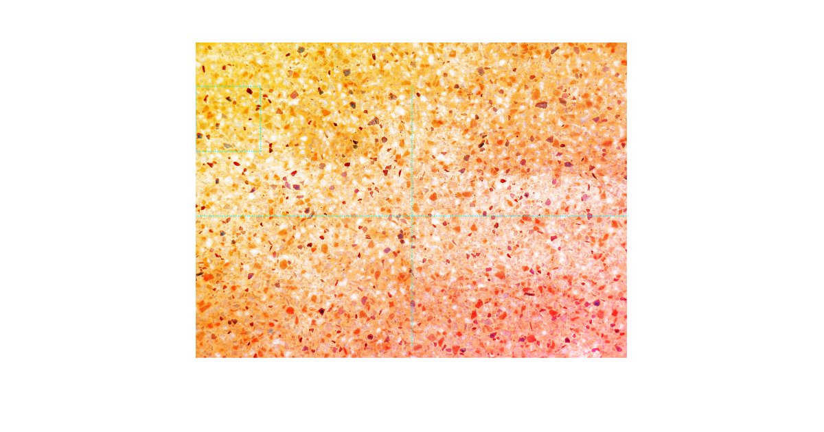 Elegant Terrazzo Retro Orange Pattern Texture Fabric | Zazzle