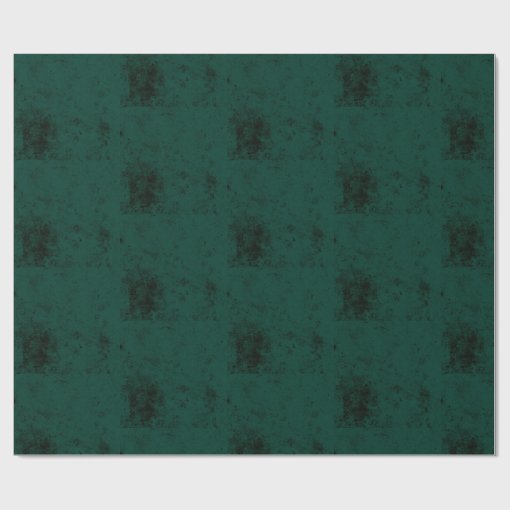 Elegant Texture Dark Emerald Green Solid Color Wrapping Paper | Zazzle