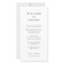 Elegant Thank You Welcome and Thanks Place Cards | Zazzle