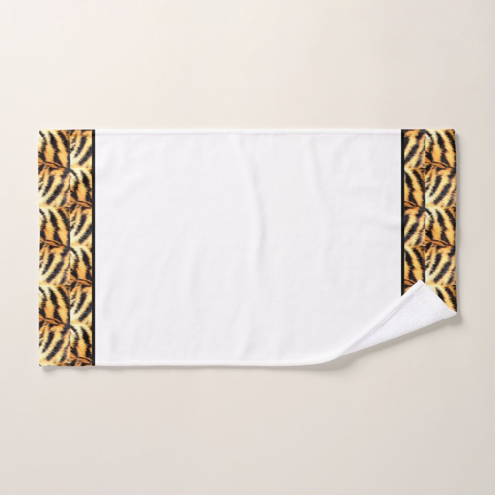 Elegant tiger pattern Bathroom Towel Set sold by Cassey Organic | SKU ...