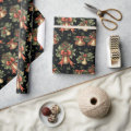 Elegant Traditional Christmas Wrapping Paper | Zazzle