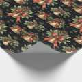 Elegant Traditional Christmas Wrapping Paper | Zazzle