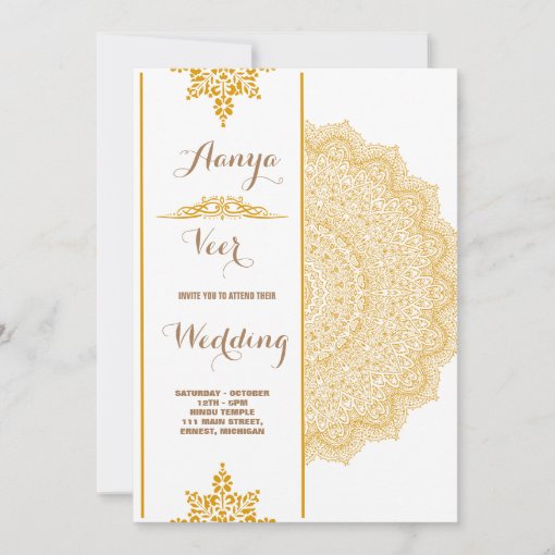 Elegant traditional Wedding Invitation | Zazzle