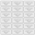 Elegant Transparent Return Address Labels | Zazzle