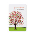 Elegant Tree of Hearts - Simple and Nature Business Card | Zazzle