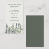 Elegant Tree Service Arborist Trimming Business Card | Zazzle