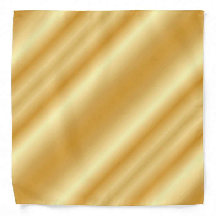 Elegant Trendy Glamorous Gold Look Template Bandana | Zazzle.com