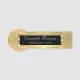 Elegant Trendy, Gold Frame, Glitter Ombre Name Tag | Zazzle