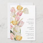 Elegant Tulip Wedding Invitation | Zazzle
