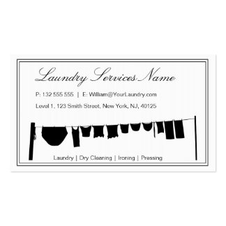 Laundry Business Cards, 100+ Laundry Business Card Templates
