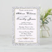 Elegant Typography Regency Era Wedding Invitation | Zazzle