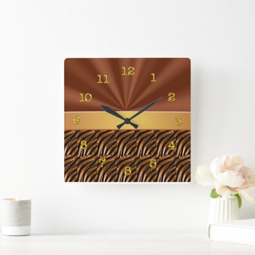 Elegant & Unique Living Room Wall Clocks for Sale | Zazzle