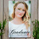 Elegant Vertical Graduate Photo Graduation Party Banner | Zazzle