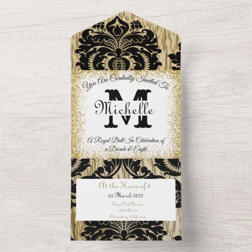 Elegant Victorian Royal 18th Birthday Invitation | Zazzle