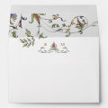 Elegant Victorian Style Wedding Envelope Monogram | Zazzle