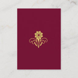 Elegant Victorian Wedding RSVP QR Code Enclosure Card | Zazzle