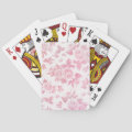 Elegant vintage blush pink botanical floral poker cards | Zazzle