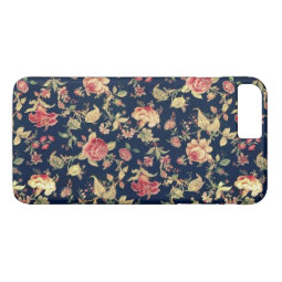 Elegant Vintage Floral Rose Case-Mate iPhone Case | Zazzle