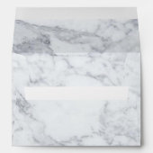 Elegant Vintage Marble Wedding Envelope | Zazzle