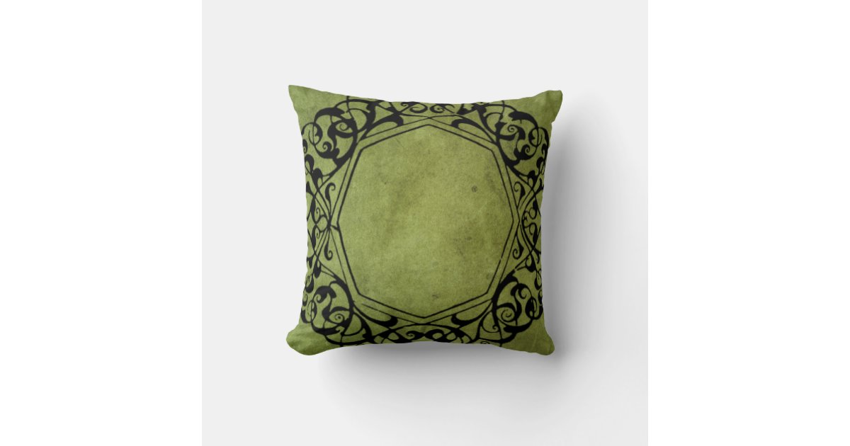 Elegant Vintage Victorian Style Design Throw Pillow | Zazzle
