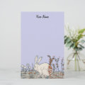 Elegant Vintage White Rabbit Stationery | Zazzle
