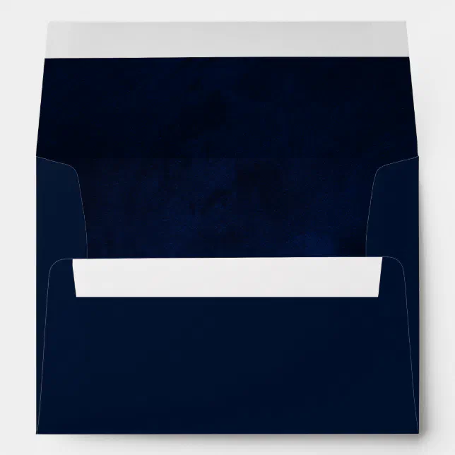 Elegant Watercolor Blue Envelope | Zazzle
