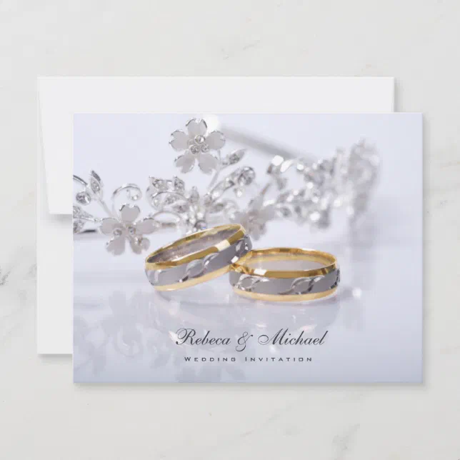 Elegant Wedding Band Invitations | Zazzle