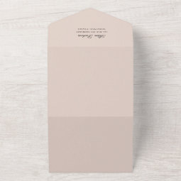 Elegant wedding invitation with photo and code | Zazzle