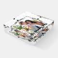Elegant Wedding Keepsake Custom Photo Paperweight | Zazzle
