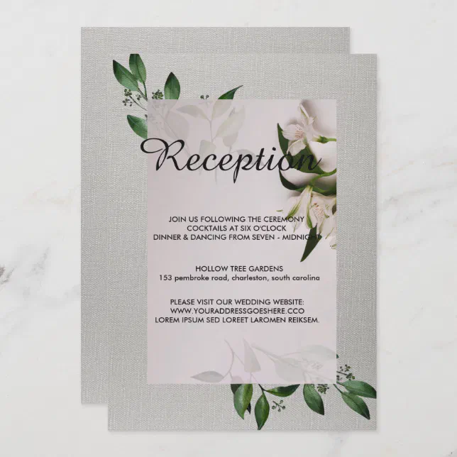 Elegant wedding program | Zazzle