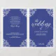 Elegant Wedding Programs -Nadine (Royal Blue) | Zazzle