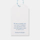 Elegant Wequassett Resort Wedding Welcome Gift Tags | Zazzle