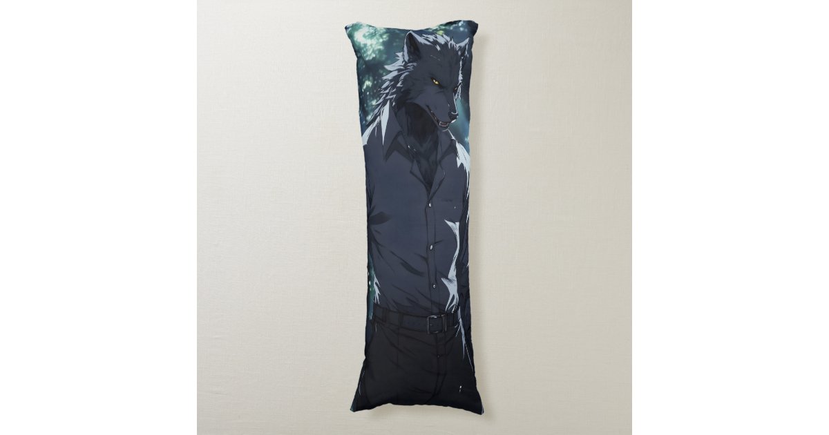 Elegant Werewolf Anime Body Pillow | Zazzle