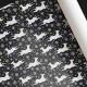Elegant White Deer and Gold Star Navy Christmas Wrapping Paper | Zazzle
