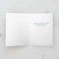 Elegant White Floral Teal Wedding Congratulations Card | Zazzle