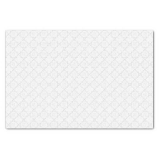 Elegant White Lace Tissue Paper | Zazzle