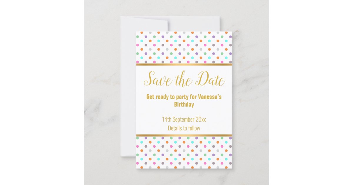 ELEGANT WHITE PASTEL SPOT RESPONSE RSVP CARD | Zazzle